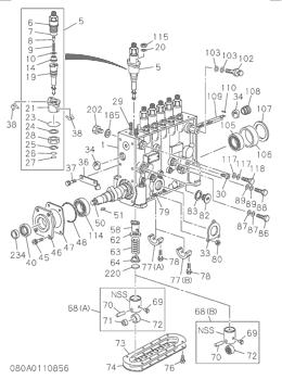 China 1156291290 ROLLER; TAPPET,INJ PUMP Hitachi parts 600C LC JD, ZX600, ZX650H, ZX800, ZX850H, ZX870-5G, ZX870H-5G, ZX870LC-5G, ZX870LCH-5G, ZX870LCR-5G for sale