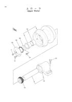 China 9062405 ROLLER;UPPER ASS'Y Hitachi parts EX270, EX300 for sale