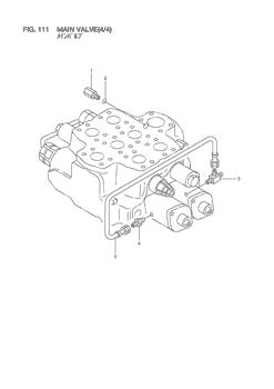 China 26837-37781 TEE Hitachi parts LX300-7 for sale