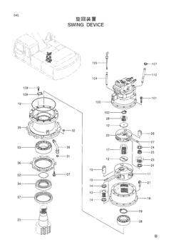 China 3075694 GEAR;SUN Hitachi parts EX300-5, EX300-5HHE, EX300LC-5M, EX300LCLL-5, EX300LCLL-5M, EX345USR(LC), EX350H-5, EX350H-5HHE, EX350K-5, EX370-5M, EX370HD-5, EX370LL-5M, EX385USR for sale