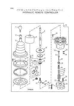 China 12M7006 LOCK WASHER Hitachi parts LX100-2, LX100-5, LX120, LX120-2 JPN, LX120-5, LX150-2, LX150-5, LX230-5 for sale