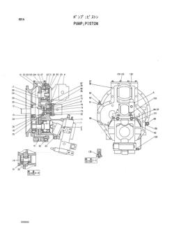 China 0230154 GEAR ASS'Y Hitachi parts KH100D, KH125-3(D), KH150-3, KH180-3, KH230-3, KH300 for sale