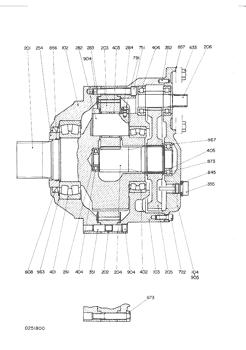 China 0251805 GEAR Hitachi parts KH125-3(D), KH150-3, KH180-3, KH230-3, KH300, KH500-3, KH850-3 for sale