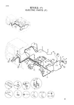 China 0003778 HARNESS;WIRE Hitachi parts EX200-5, EX200-5 JPN, EX200-5HG, EX200-5LV JAP, EX200-5X JPN, EX200-5Z JPN, EX200SS-5, EX210H-5 JPN, EX210K-5 JPN for sale