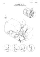 China 0001116 HARNESS;WIRE Hitachi parts EX60-2, EX60-3, EX60LCK-3, EX60LCT-3, EX60T-2 for sale