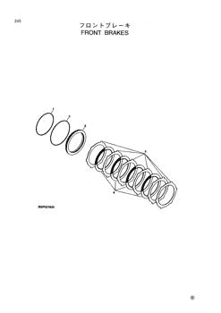 China R161862 PLATE Hitachi parts LX100-5, LX120-5 for sale