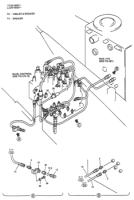 China 2444R1120D055 HOSE Kobelco parts BREAKER, NIBBLER, SK330LC, SK150LC for sale