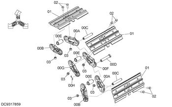 China 4720491 LINK Hitachi parts ZX40U-5A, ZX48U-5A, ZX50U-5A for sale