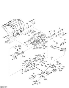China 1034140 LINK Hitachi parts EX1200-6, EX1900-6 for sale