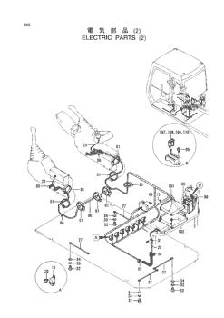 China 9142842 UNIT;PVC Hitachi parts EX200-3E for sale