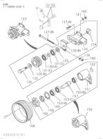 China 1136712901 BELT; COOLING FAN Hitachi parts LX100 for sale