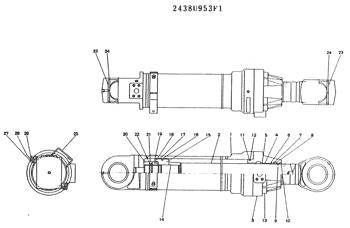 China 2438U1324S22 BUSHING Kobelco parts SK250, SK250LC, MD240BLC, SK300LC, SK250NLC, K909LC, SK16-N2, SK300, SK16LC-N2, MD240C, SK400, MD300LC, K912, SK400LC, MD320BLC, MD400LC, SK220, K912LC, SK330, SK220LC, SK330LC, SK260, SK300-2, SK300L... for sale
