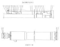 China 2438U716S2 BUSHING Kobelco parts SK60, 70SR-1ES, 70SR-1E, K903 for sale