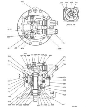 China YV15V00002S013 O-RING Kobelco parts ED150, SK135SRLC-1E, SK135SR-1E, 140SR, SK115SRDZ-1E, ED150-1E, SK135SRL-1E, ED160 BLADE, 140SR-3 for sale