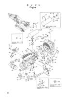 China 111382 COOLER;OIL Hitachi parts UH04, UH04M for sale