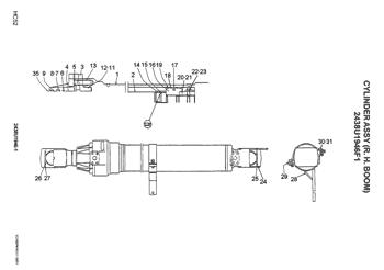 China 2438U1946R200 REPAIR KIT Kobelco parts SK150LC, SK160LC, ED180 for sale