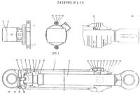 China 2438U921R110 REPAIR KIT Kobelco parts K907DLC, K907D, MD180LC for sale