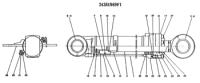 China 2438U989R200 REPAIR KIT Kobelco parts K904, K904L, K905 for sale
