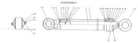 China 2438U996R200 REPAIR KIT Kobelco parts MD200BLC, K907LC, K907 for sale