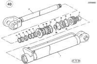 China 0447104 O-RING Kobelco parts WLK25 for sale