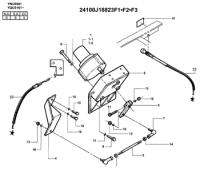 China 2406U19712100 REPAIR KIT Kobelco parts SK210LC, SK210 for sale