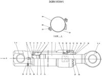 China 2438U1030R200 REPAIR KIT Kobelco parts SK400, K916, SK400LC, K916LC, MD450BLC, SK16-N2, SK16LC-N2 for sale