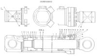 China 2438U568R100 REPAIR KIT Kobelco parts K909A, K907, K907LC for sale