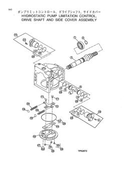 China RE151101 PISTON REPLACEMENT KIT Hitachi parts DX75M-D for sale
