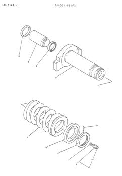 China R45T0003D7 SEAL Kobelco parts SK480LC, SK400, K916, SK400LC, K916LC, MD450BLC, SK16-N2, K914, SK16LC-N2, SK480LC-6E for sale