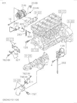 China 8973121081 SENSOR; CRANKSHAFT POSITION Hitachi parts CP220-3, PZX135USK-3F, VR516FS, ZX110-3, ZX110-3-AMS, ZX110-3-HCME, ZX110M-3, ZX110M-3-HCME, ZX120-3, ZX130-3-AMS, ZX130-3-HCME, ZX130K-3, ZX135US-3, ZX135US-3-HCME, ZX135US-3F-HCME, ZX135USK-3, ZX140... for sale