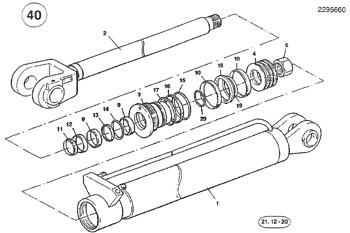 China 2115025 SEAL Kobelco parts WLK25 for sale