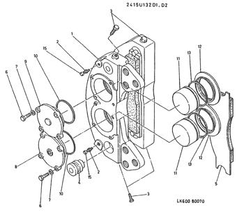 China 24015P3 SEAL KIT Kobelco parts LK600, LK600A for sale
