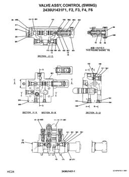 China 2436R759F4 VALVE PRESSURE RELIE Kobelco parts SK250, SK200, SK60, SK250LC, MD200C, SK250NLC, SK270LC, SK200LC, SK16-N2, MD240C, SK16LC-N2, SK400, SK300, SK400LC, MD320BLC, SK220, MD450BLC, K912LC, SK220LC, SK150LC, SK300-2, SK210, SK210LC, ED180,... for sale