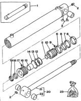 China 1749635M1 SEAL Kobelco parts 700, 900, 800 for sale
