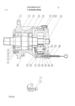 China 0212404 SHAFT Hitachi parts UH063, UH063SS for sale