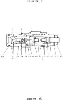 China 24036R76F2 VALVE PRESSURE RELIE Kobelco parts SK200, K907LC, K909A, SK200LC, MD300LC, SK220, SK100, K912LC, SK220LC, SK100L, SK300, SK300-2, SK300LC, SK120, SK300LC-2, SK120LC for sale