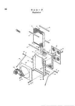 China 4206091 CORE;RADIATOR Hitachi parts EX220 for sale