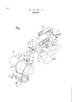 China 4205649 MUFFLER Hitachi parts EX400 for sale
