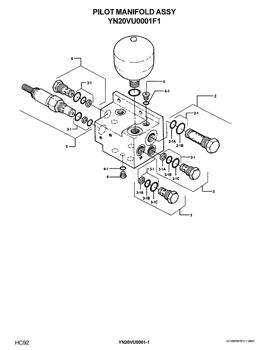 China YN20VU0001S005 VALVE PRESSURE RELIE Kobelco parts SK200, SK330LC, SK220, SK200LC, SK250LC, SK400, SK250NLC, SK220LC, SK300LC, SK210, SK400LC, SK330, SK210LC, ED180, SK250, SK300 for sale