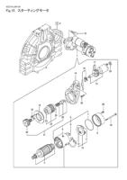 China 129940-77010 STARTER 12V,3KW Hitachi parts ZX60USB-3F, ZX65USB-3F for sale