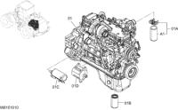 China 263F1-07131 STARTER Hitachi parts ZW180 for sale
