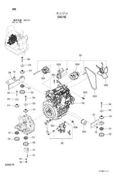 China 4661284 STARTER Hitachi parts ZX10U-2, ZX8-2, ZX8U-2 for sale