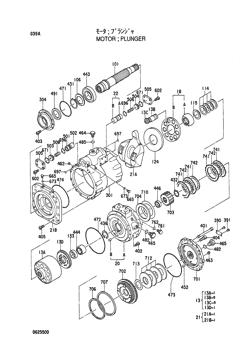 China 0100048 ROLLER Hitachi parts CX500, CX500PD, CX550, CX700, CX700 JPN, EX1000, KH300, MX6515B, SCX500-C, SCX550-C, SCX700, UH181, UH501 for sale
