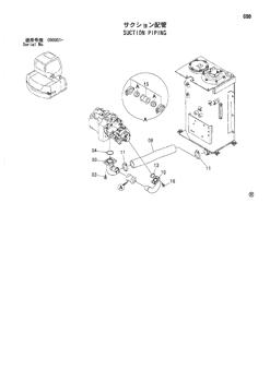 China 2045941 PIPE;SUCTION Hitachi parts ZX70, ZX70-HHE, ZX80LCK, ZX80SB-HCME for sale