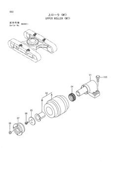 China 9134245 ROLLER;UPPER ASS'Y Hitachi parts CHR70, EX100-5, EX100-5 JPN, EX100M-5, EX150LC-5, EX200-3, EX200-3C, EX200-5, EX200-5 JPN, EX200-5HG, EX200-5HHE, EX200-5LV JAP, EX200-5X JPN, EX200-5Z JPN, EX200LC-5HHE, EX200SS-5, EX210H-5, EX210H-5... for sale