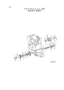 China T116439 ROLLER BEARING Hitachi parts LX100-2 for sale
