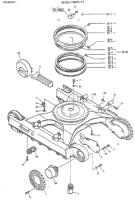China 2441U829F1 HYDRAULIC MOTOR Kobelco parts SK120LC, SK120, MD140C, SK100 for sale