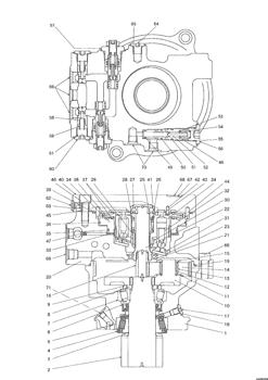 China PM15V00020F1 HYDRAULIC MOTOR Kobelco parts SK27SR-3 PV10, SK20SR-3, 27SR-5, 27SR-3, 27SR, 27SR-3 PV11, 27SR BTW, SK27SR-3 for sale