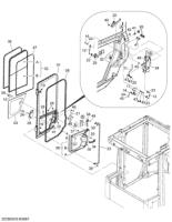 China 263G6-78671 GLASS;LOWER Hitachi parts ZW100, ZW100-G, ZW120, ZW140, ZW140PL, ZW150, ZW150PL, ZW180, ZW220, ZW220-HCMF, ZW250, ZW250-HCMF, ZW310, ZW310-A, ZW310-HCMF for sale
