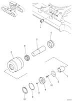 China 11126134 BOLT,Hex, M20 x 120mm, Cl 10.9 Kobelco parts SK260-9, SK295-9 for sale